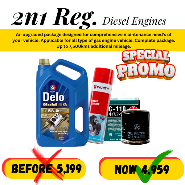 Promo Package Change Oil Services - GMS