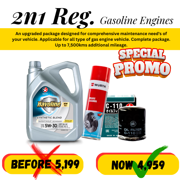 Promo Package Change Oil Services - GMS