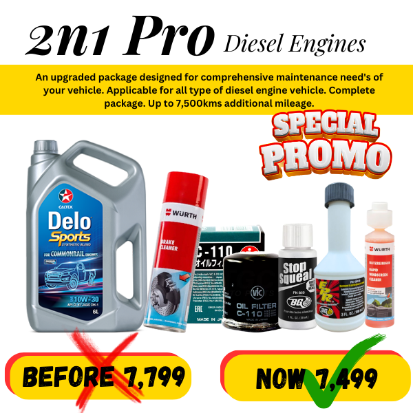 Promo Package Change Oil Services - GMS